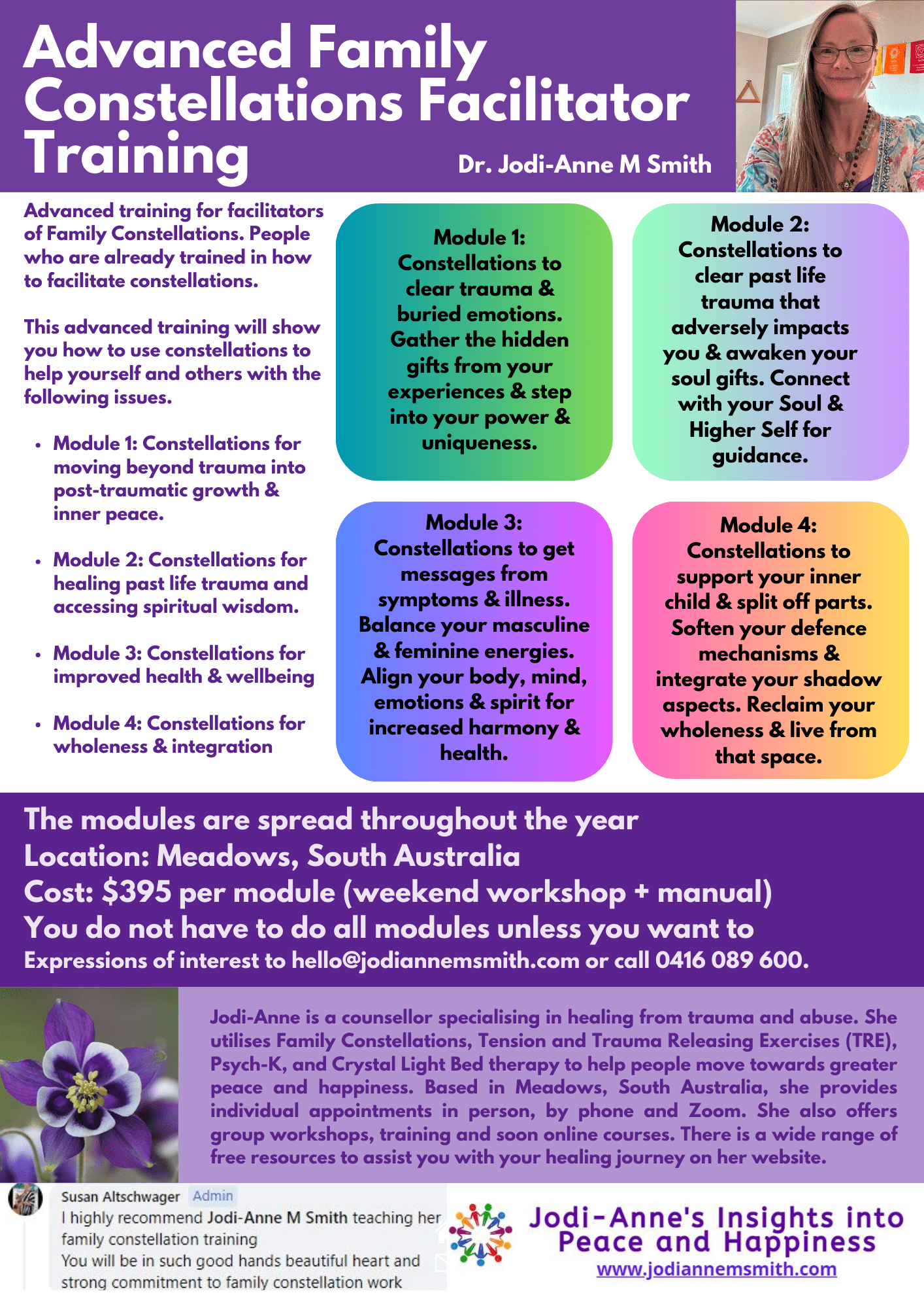 Family Constellations Facilitator Training – Jodi-Anne's Insights into ...